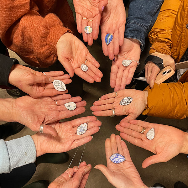Enamel Pendant Class - CG Sculpture and Jewelry