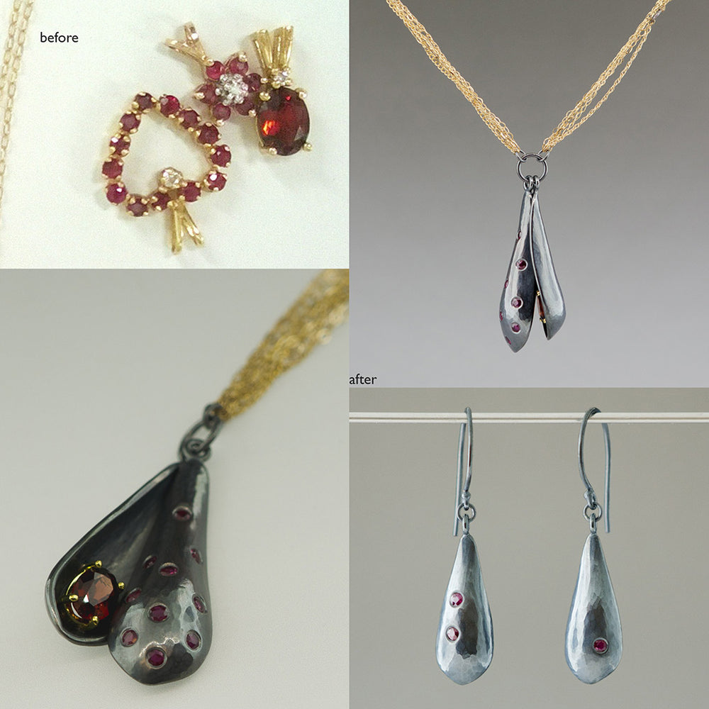 Heirloom Redesign - CG Sculpture And Jewelry - CG Sculpture and Jewelry