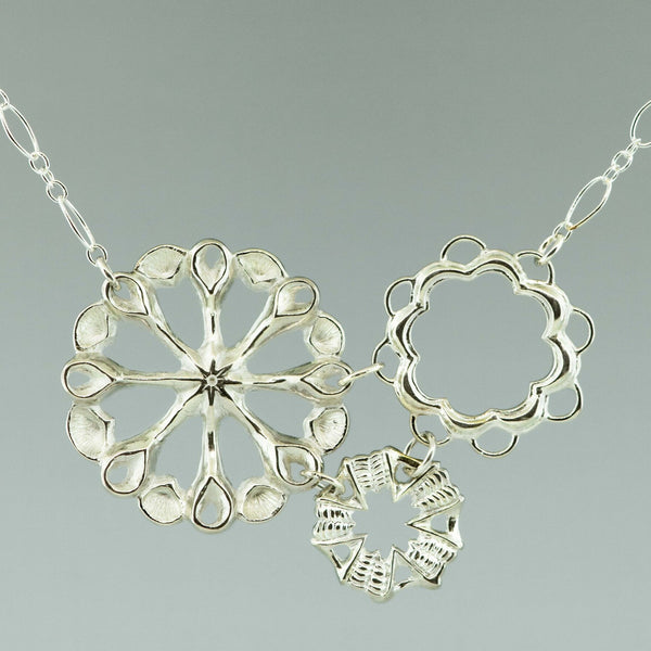 Triple Siren Necklace - CG Sculpture and Jewelry